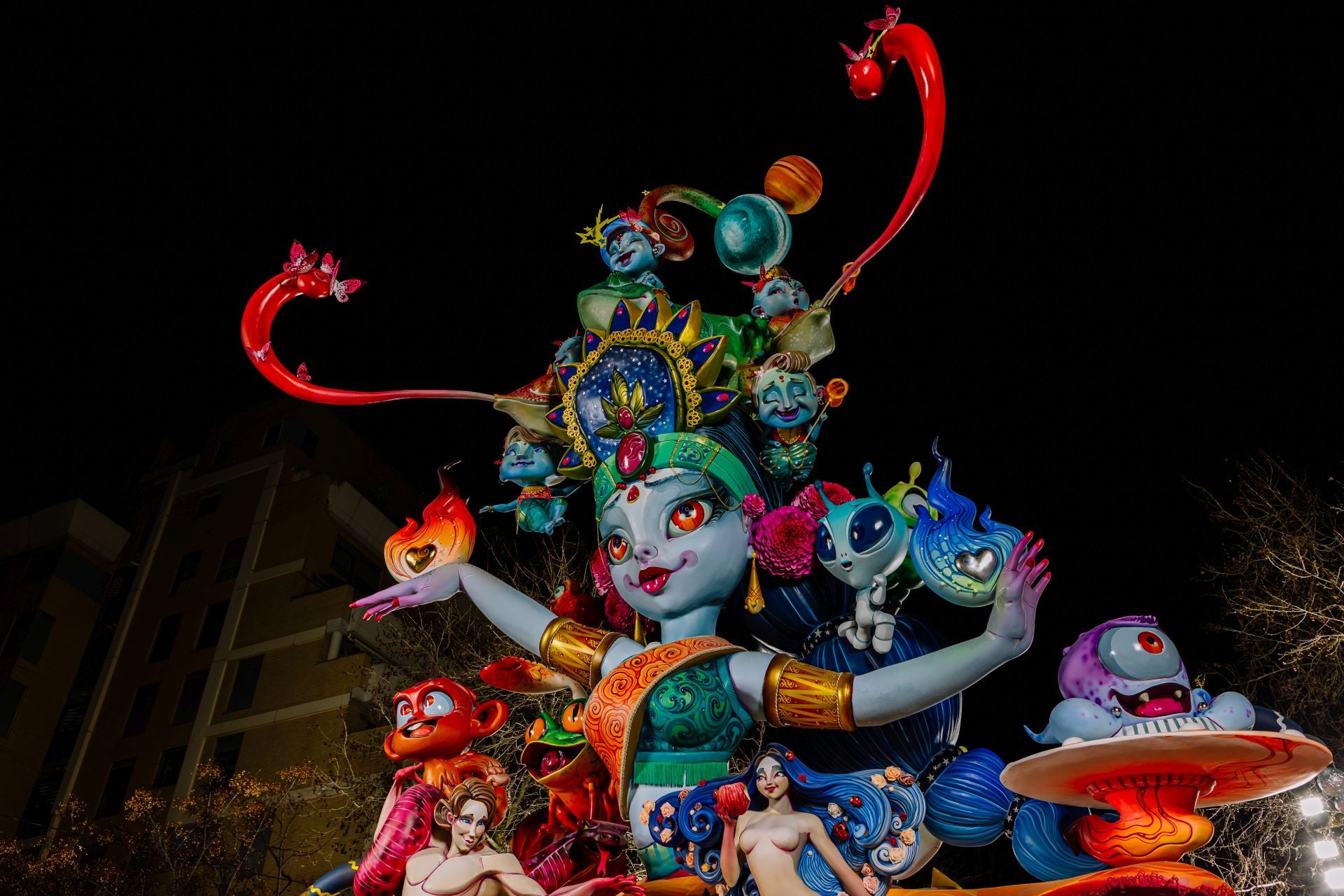 Fotos: Así es la falla de Santa Genoveva Torres - Arquitecto Tolsa- Alfahuir - La Nova d'Orriols ...